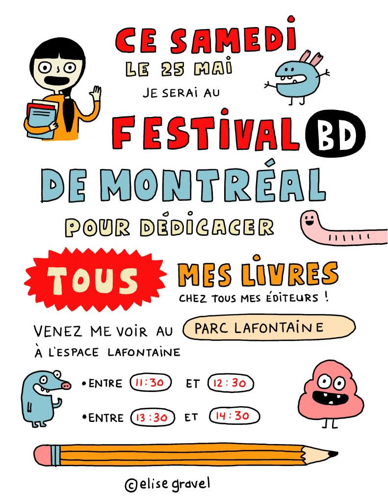 Elise Gravel | auteure – illustratrice