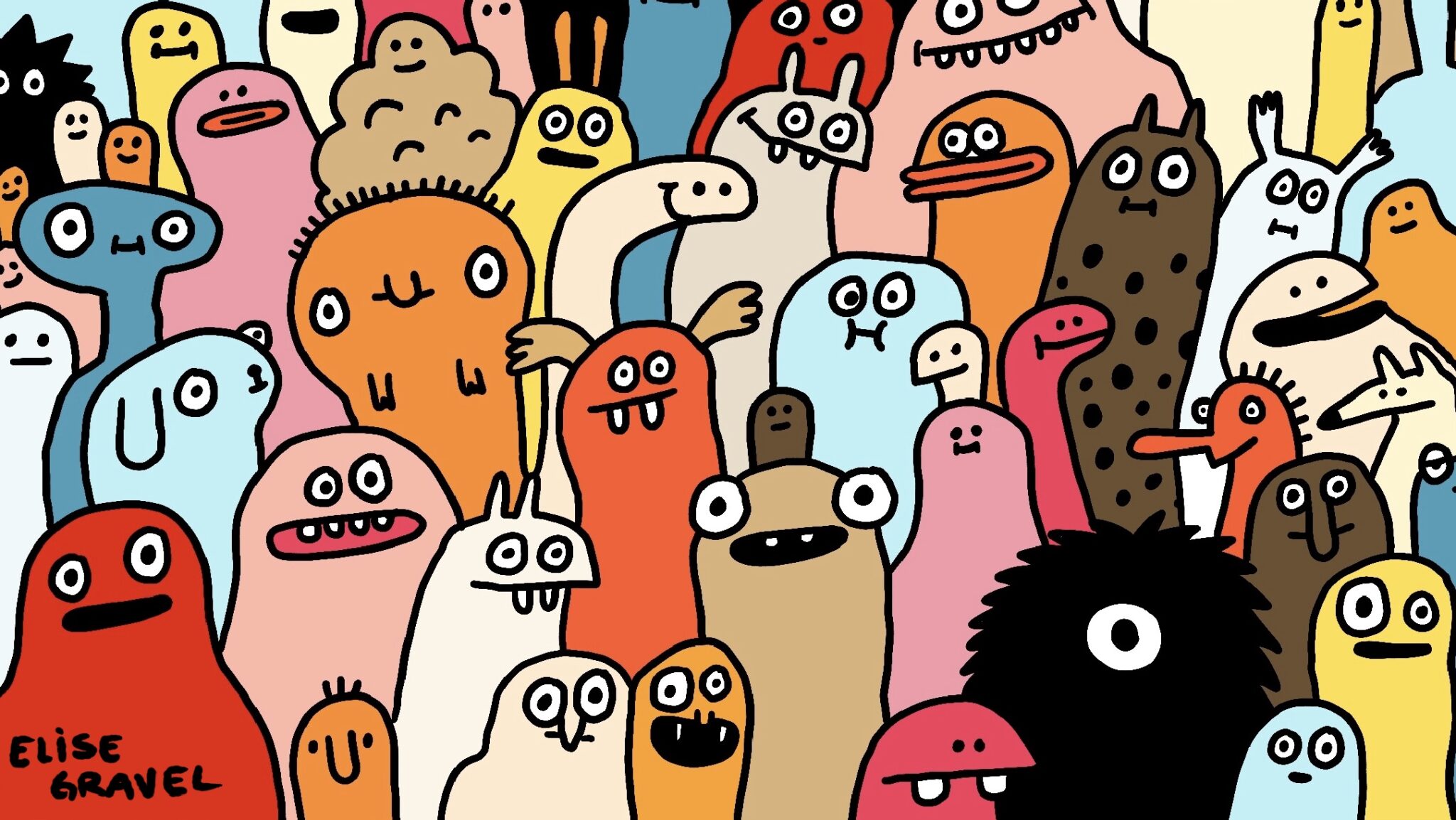 Elise Gravel | author – illustrator